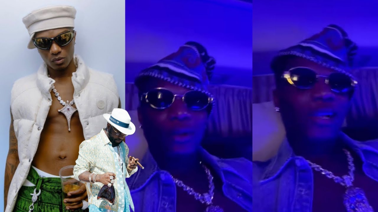 Wizkid Machala spotted singing along to Davido Song “Champion Sound” at ...