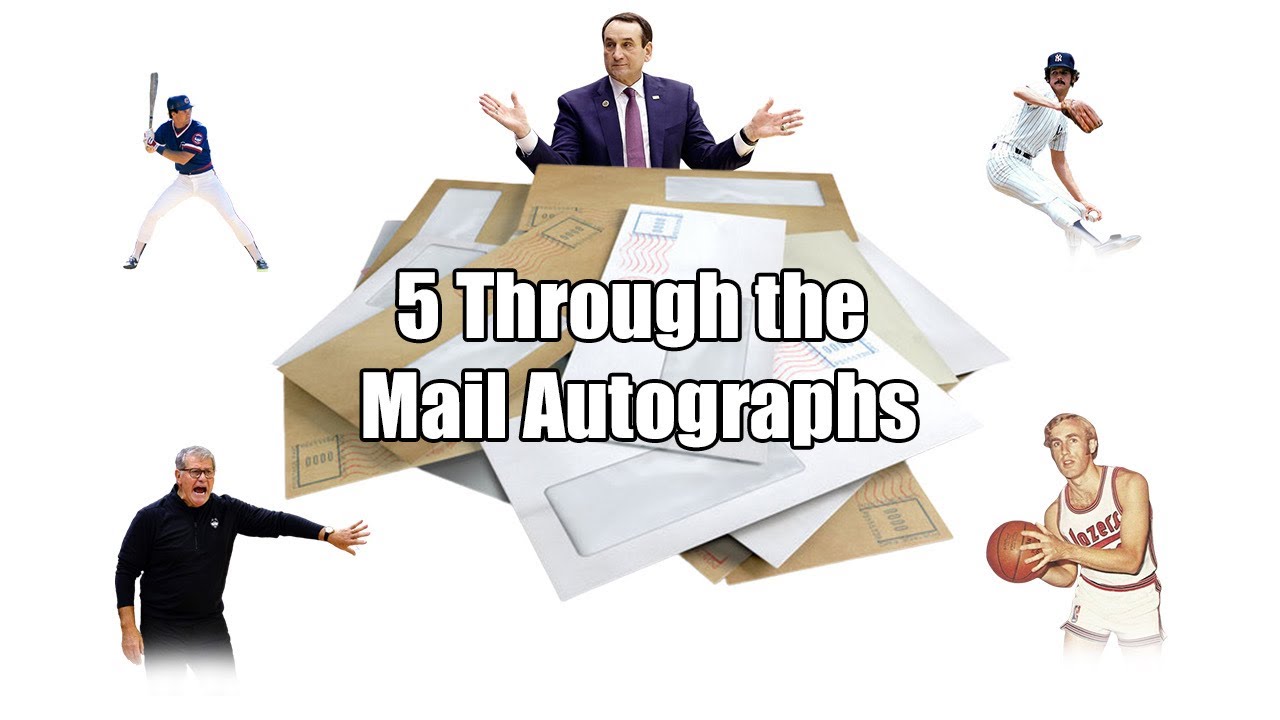 Through The Mail Autographs #2 - YouTube