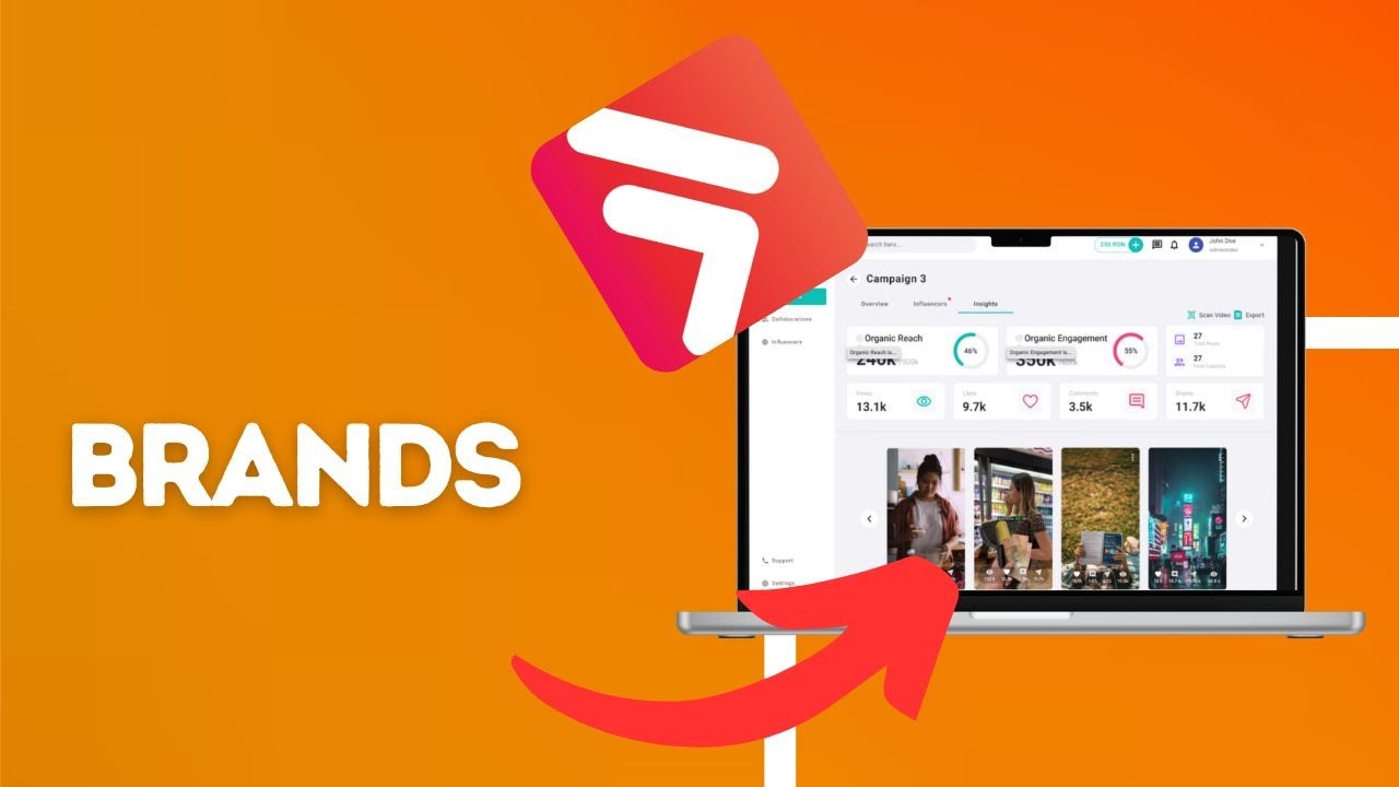 How to view brands on FameUp? - YouTube