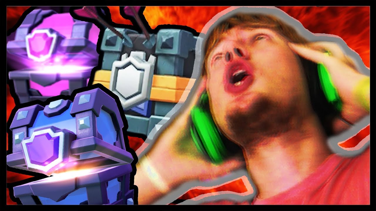 RAGE OPENING! - Clash Royale - YouTube