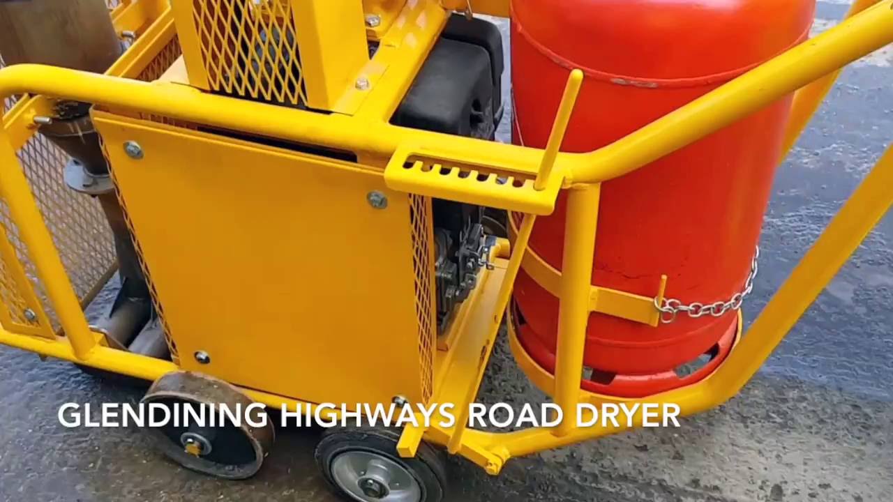 Glendining Highways Road Dryer - YouTube