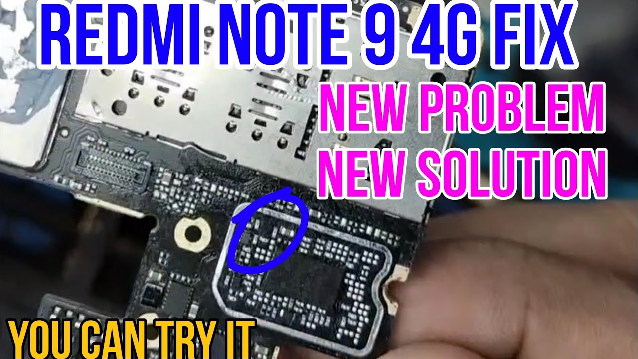 Redmi Note 9/9s/9pro 4G Not Workig/Network Low/Data Not Working Fix 100 ...