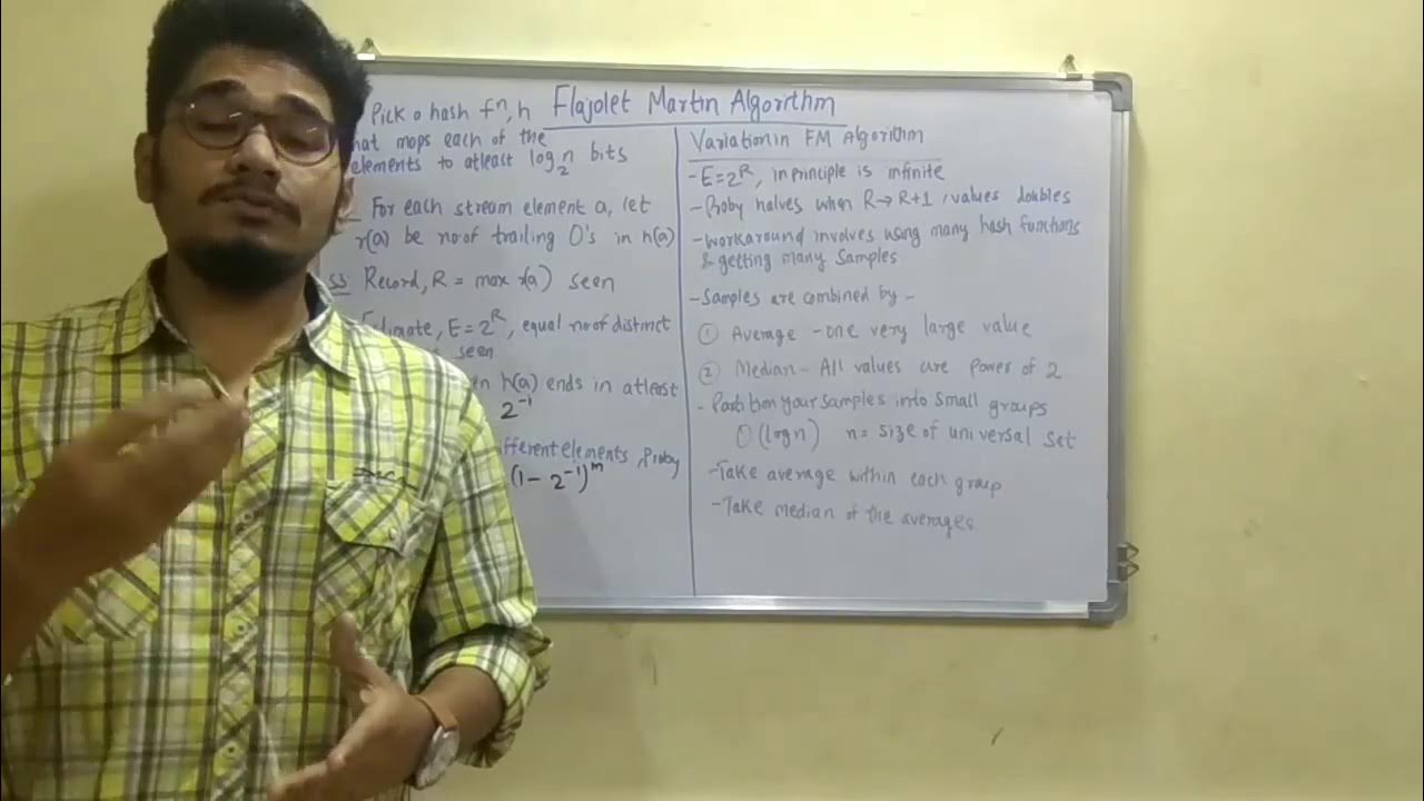 Big Data Analytics | Tutorial #15 | Flajolet Martin Algorithm - YouTube