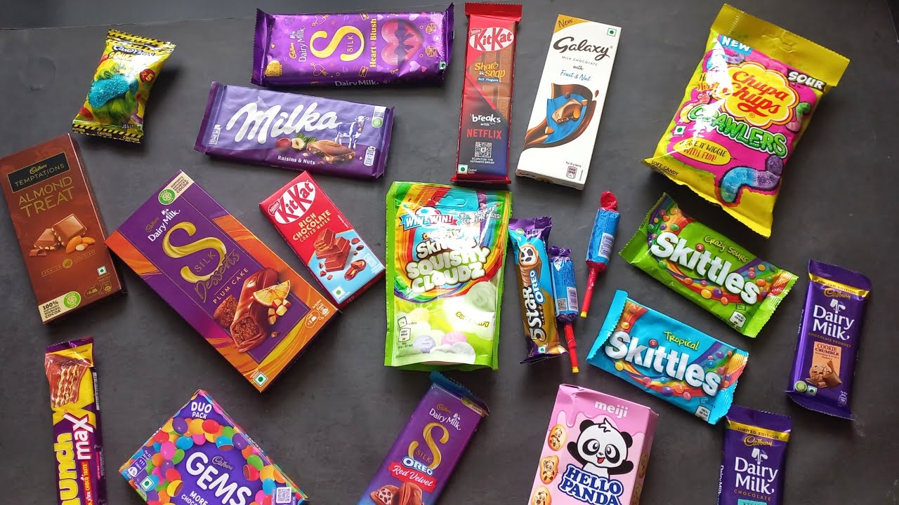 Lots of chocolates, surprise toys, chocolate opening video, lots of ...