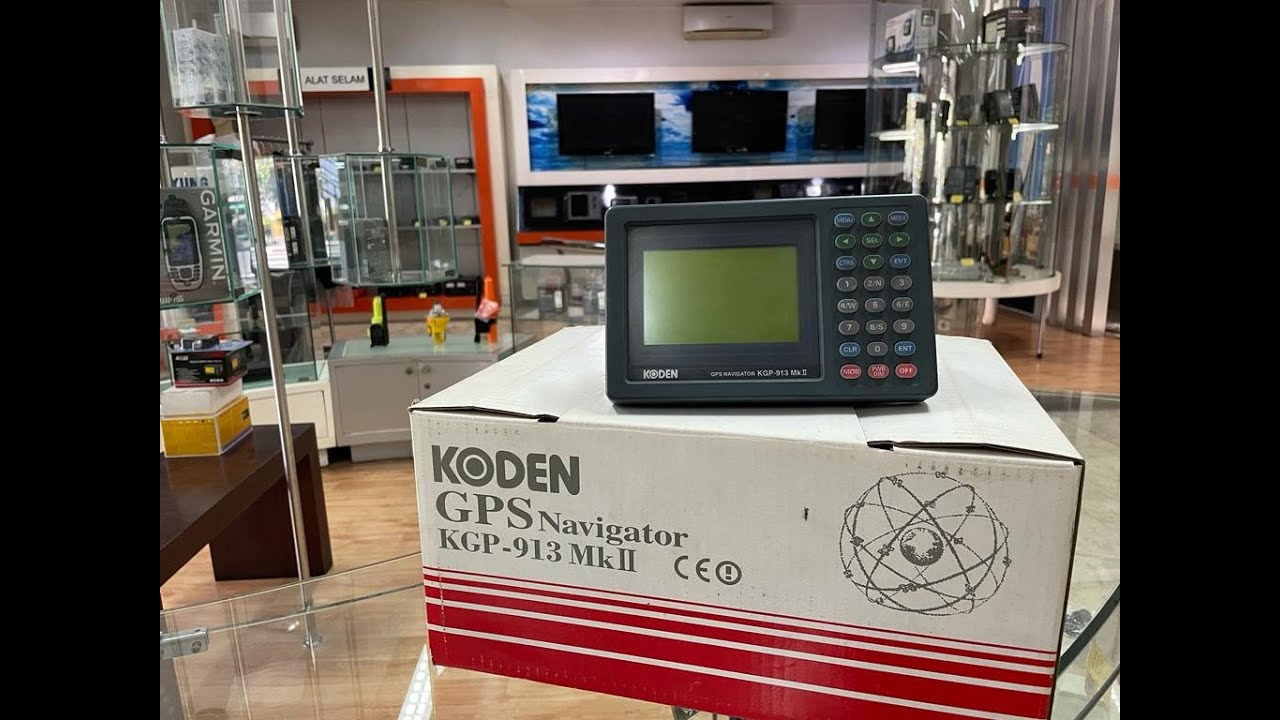 GPS/DGPS Koden KGP 913 - YouTube