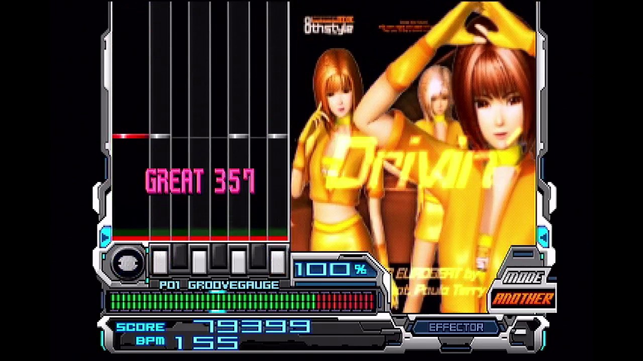 Beatmania IIDX 8th Style - Drivin' [ANOTHER] - YouTube
