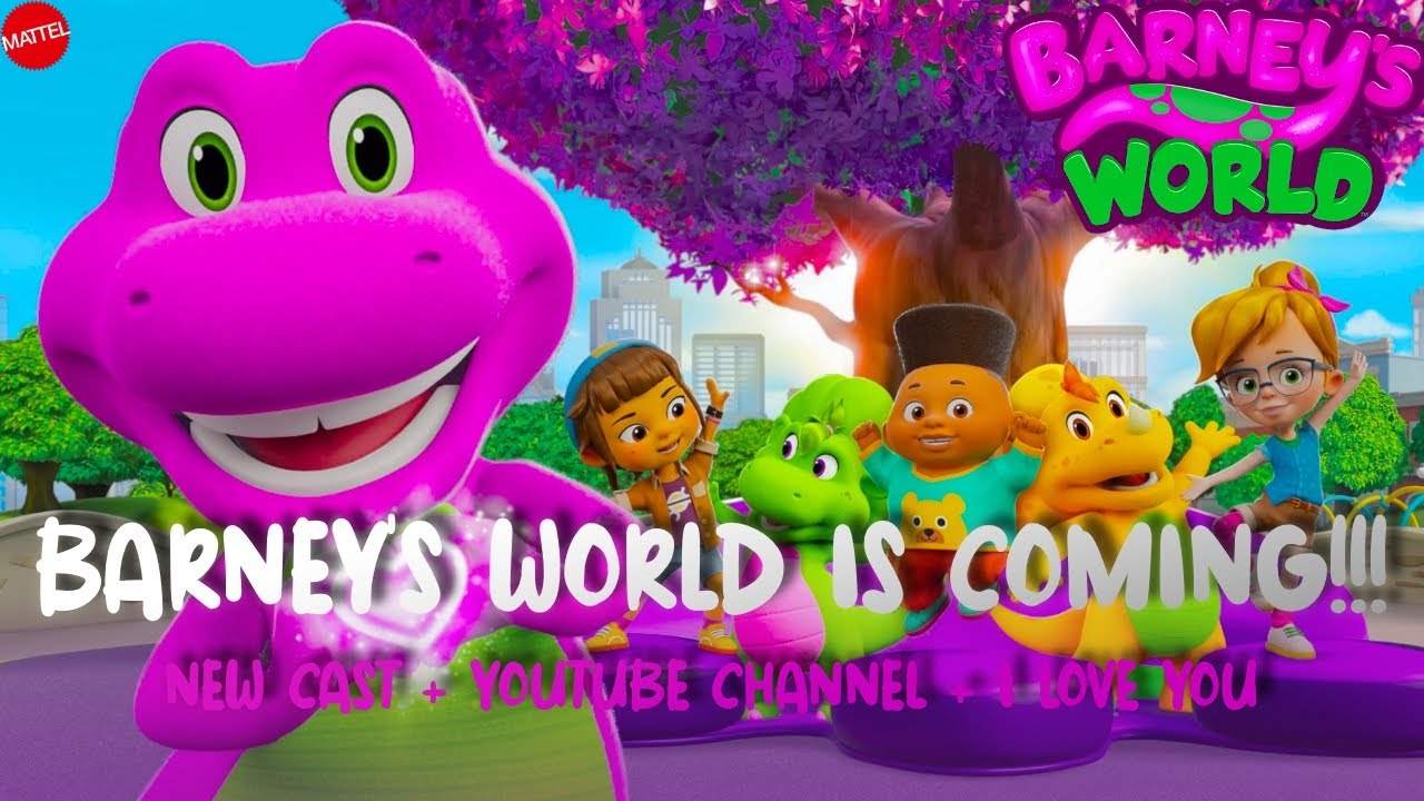 BARNEY'S WORLD FINALLY REVEALED + CAST + YOUTUBE CHANNEL + I LOVE YOU ...