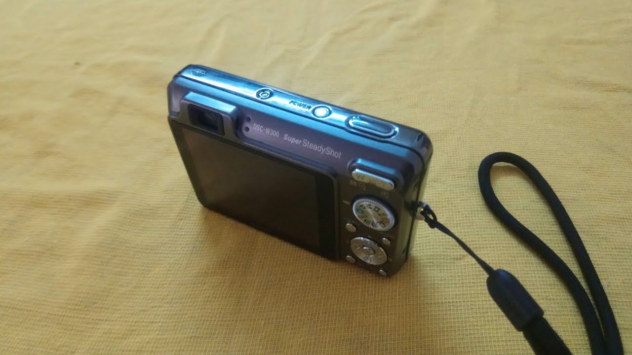 MY OLD SONY DIGITAL CAMERA - YouTube