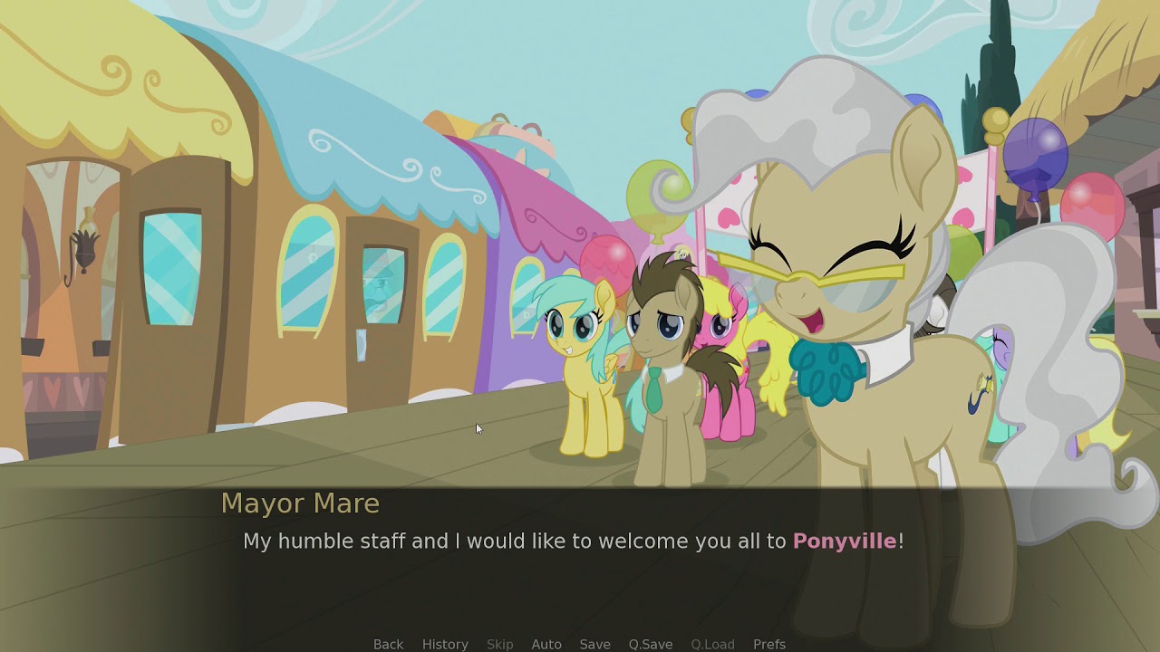 Pony tale adventures demo playthrough - YouTube