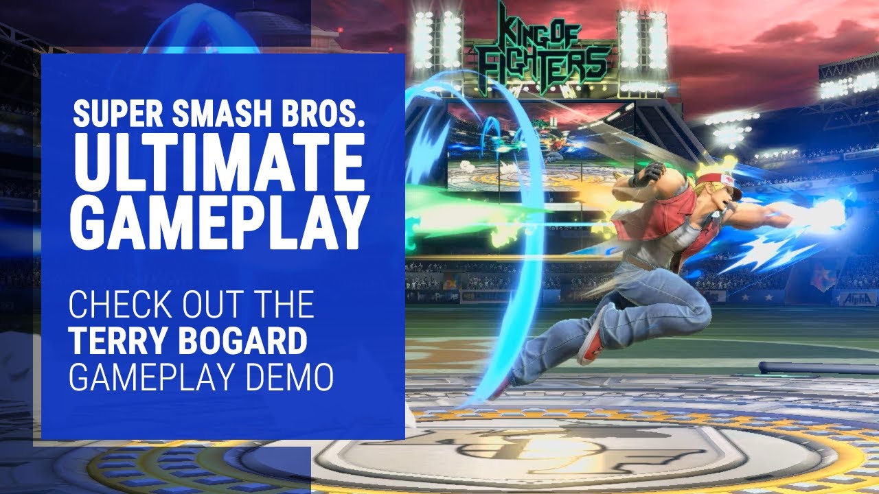 Super Smash Bros. Ultimate - Terry Bogard In-Depth Gameplay Breakdown ...