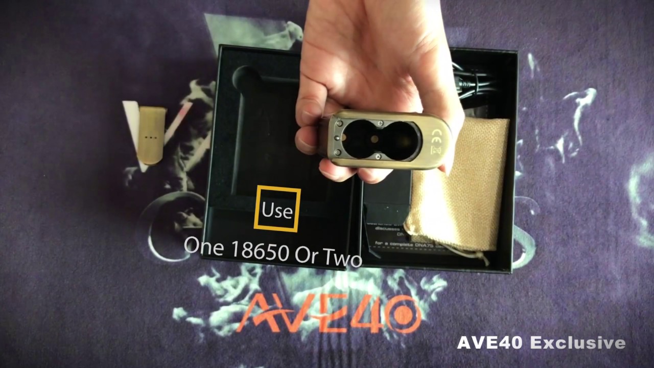 Vapeman STEAM ENGINE DNA75 Box Mod Unbox Video - YouTube