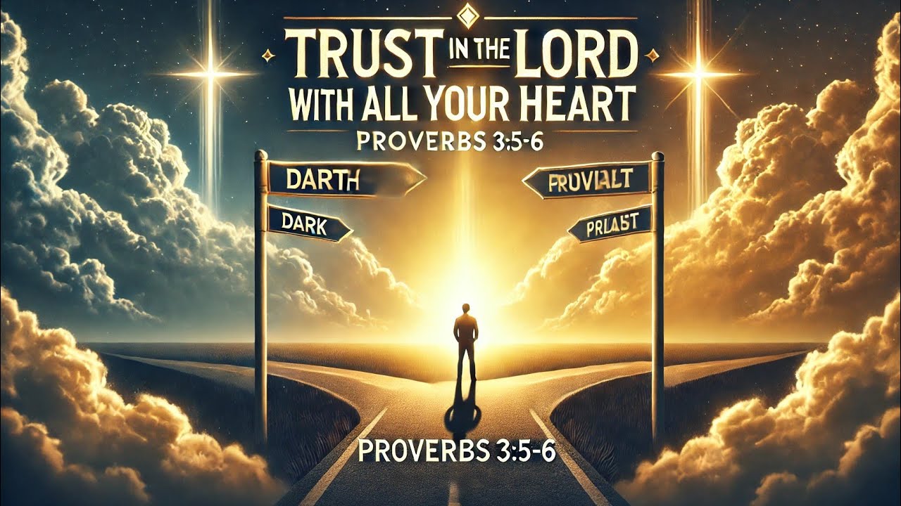 Trust in the Lord || Proverbs 3:5-6 Explained || Daily Bible Reflection - YouTube