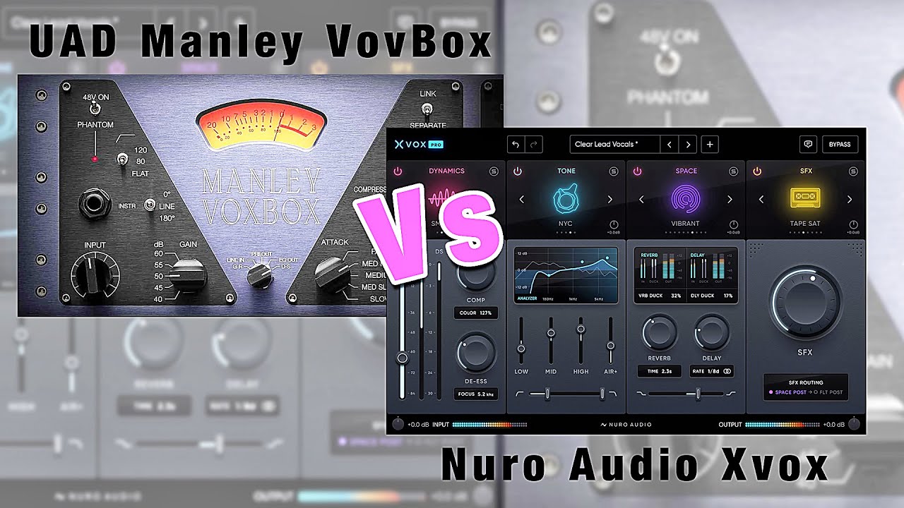 🎤Nuro Audio Xvox Pro Vs UAD Manley VoxBox 🎤 - YouTube