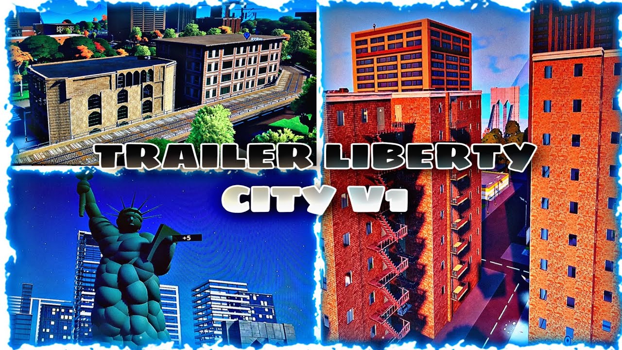LIBERTY CITY V1 FORTNITE RP #RP #ROLEPLAY #FORTNITE #FORTNITERP TRAILER ...