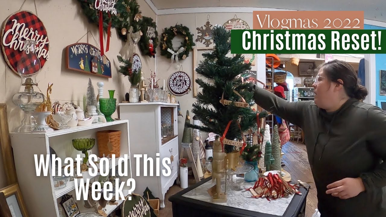 Christmas In MY BOOTH! What Sold AND For How Much? Christmas Reset in ...