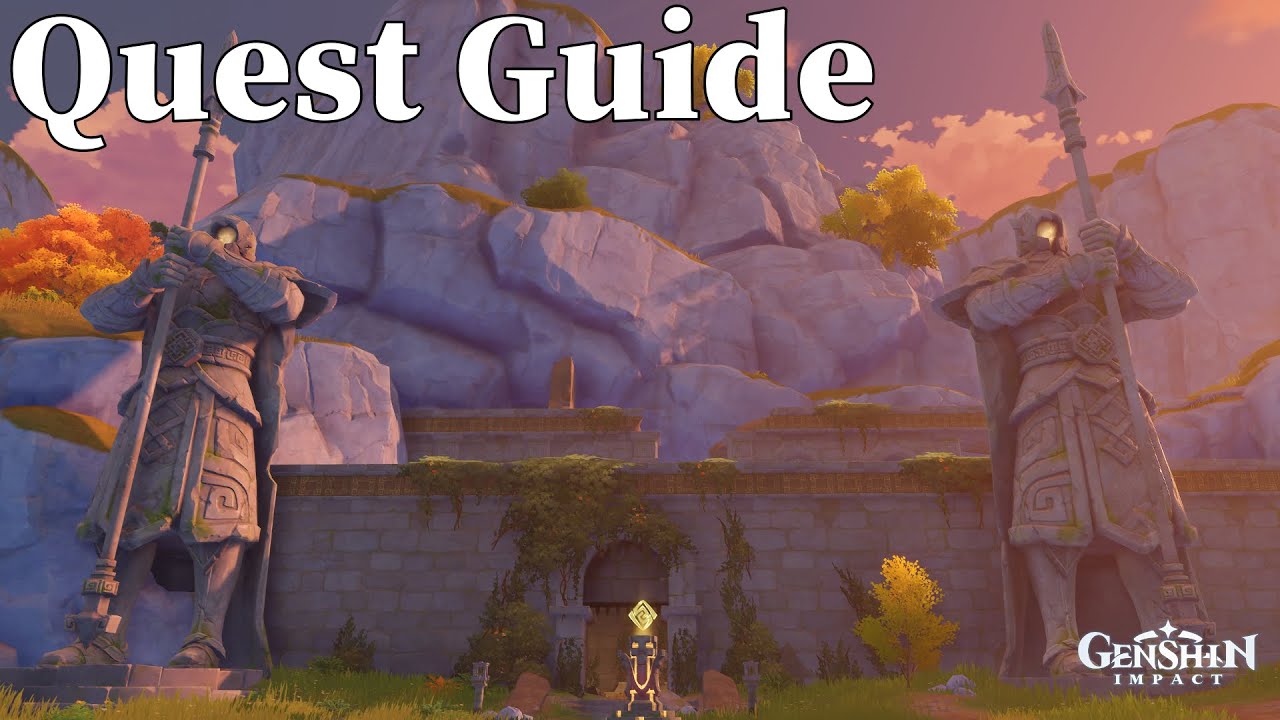 Genshin Impact Luhua Landscape Quest Guide - YouTube