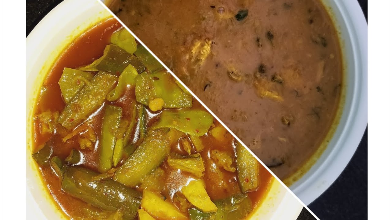Full Bengali Recipe of Muger daal diya Maacher Maatha r Bamla sutki ...