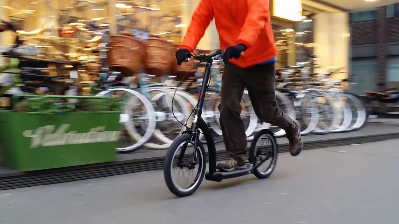 Swifty Zero Adult Scooter from Velorution - YouTube