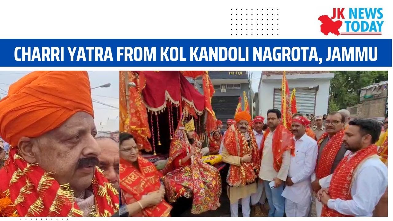 Charri Yatra from Kol Kandoli Nagrota, Jammu | JK News Today - YouTube