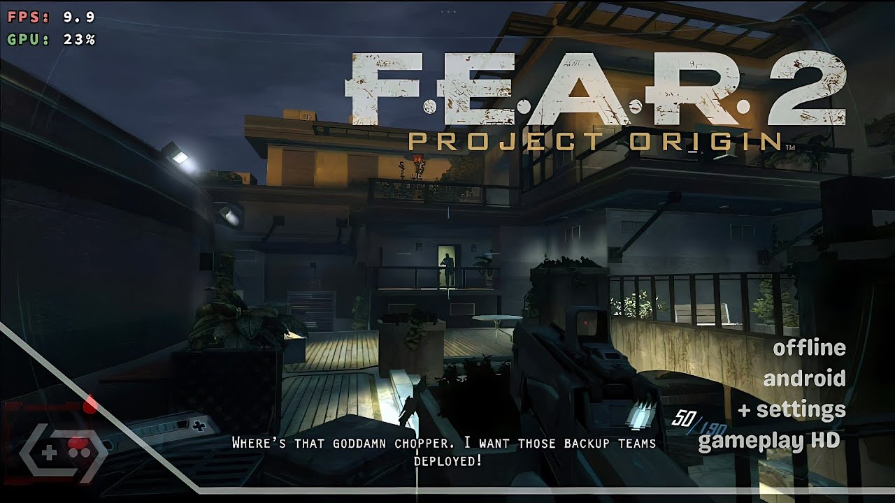 🔥 FEAR 2 On Android || อีมู PC GameHub Tutorial + Gameplay บนมือถือ🔥 ...