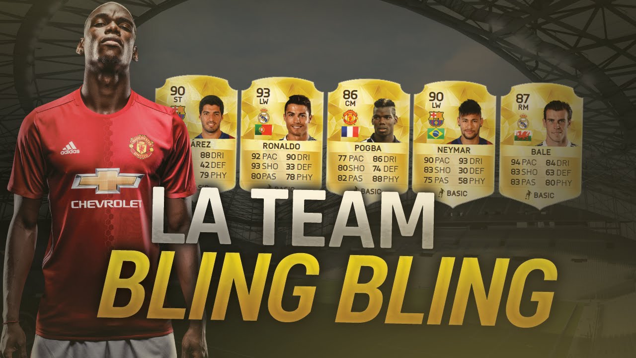 FIFA 16 - LA TEAM BLING BLING ! - YouTube