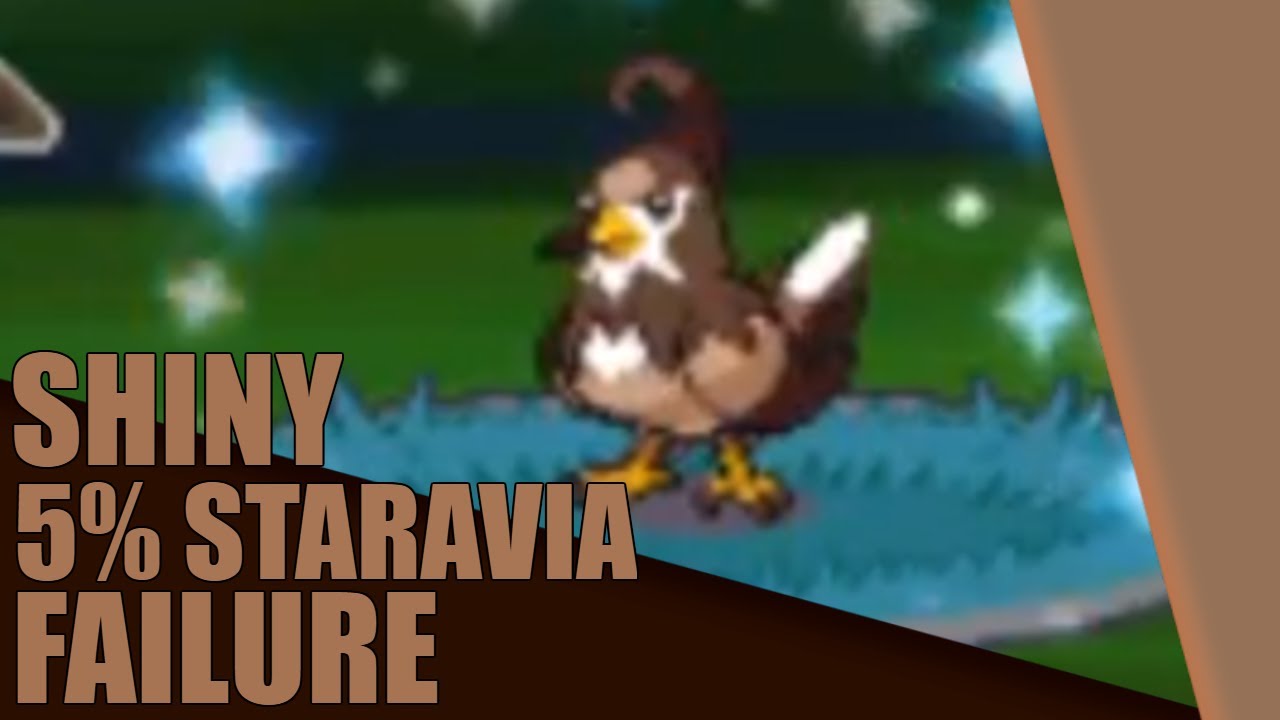 Live Shiny Staravia Sends Me Flying - YouTube