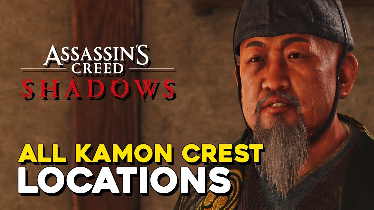 Assassin's Creed Shadows All Kamon Crest Locations (A Collection Of ...