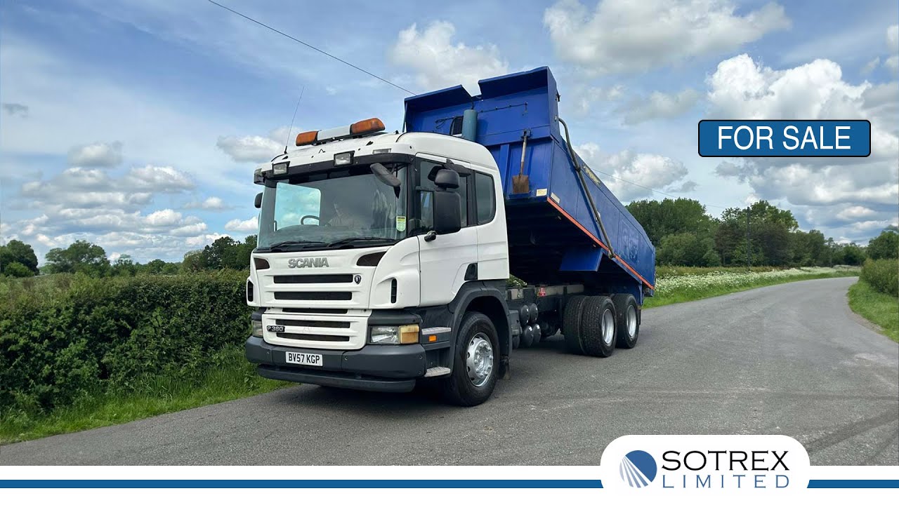For Sale - New Stock From Sotrex: Scania P380 6 X 4 Alloy Body Tipper ...