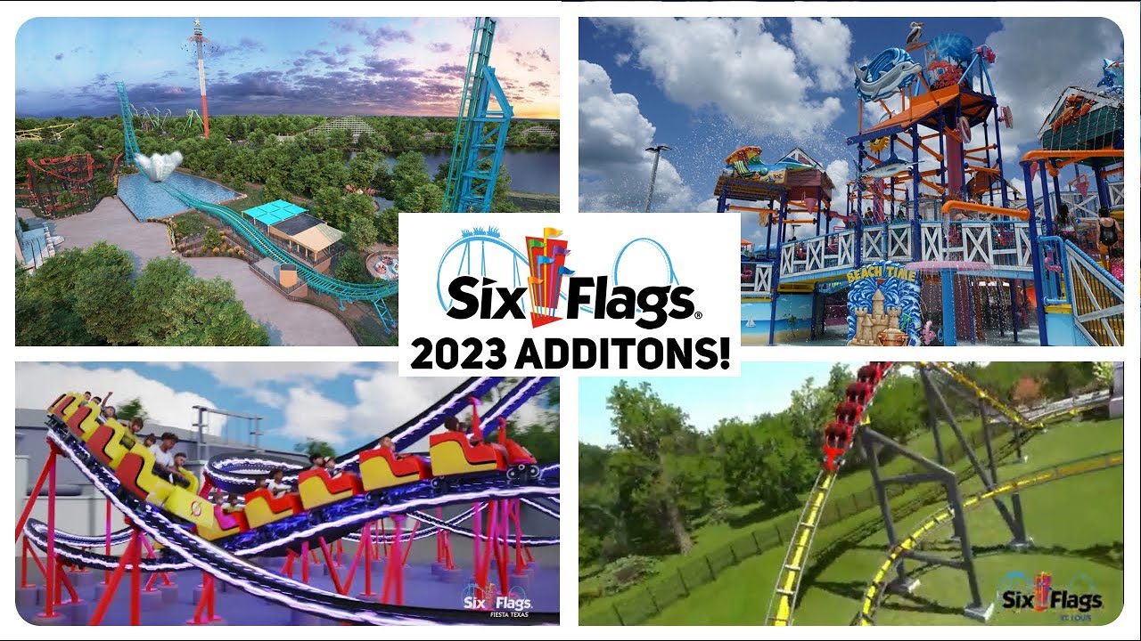 Six Flags ride announcements for 2023 - All of the news in ONE VIDEO ...