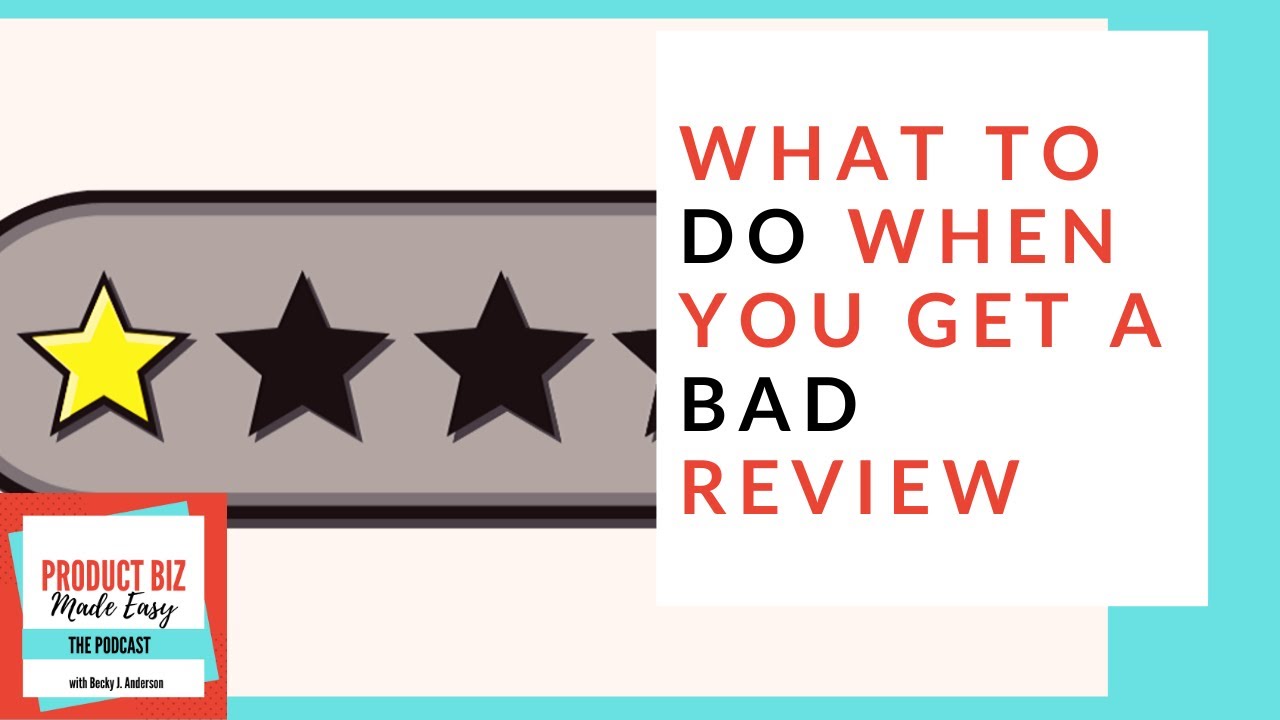 What To Do When You Get A Bad Review YouTube what-to-do-when-you-get-a-bad-review-youtube