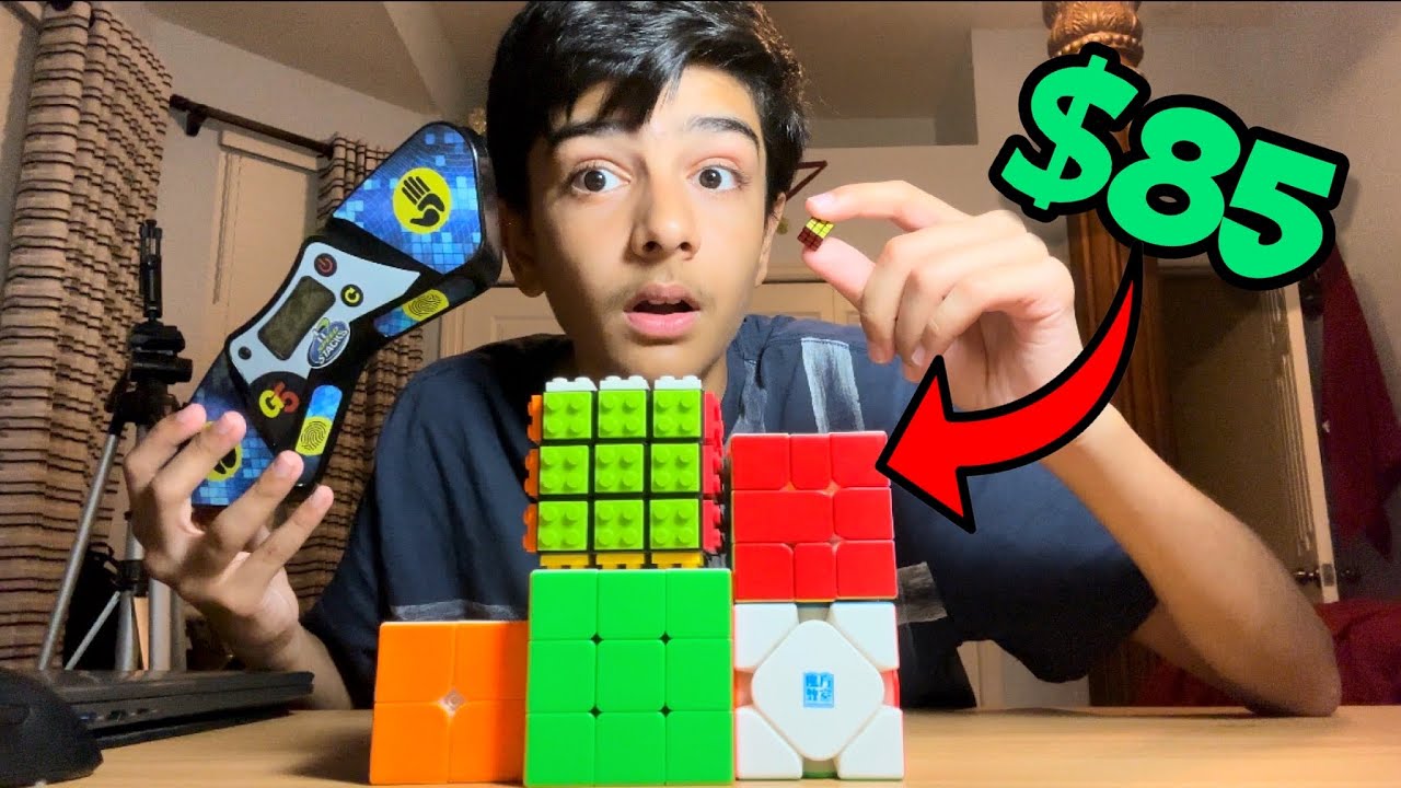 $85 Rubik’s Cube Unboxing! | Lego cube, Worlds Smallest Cube, Stackmat ...