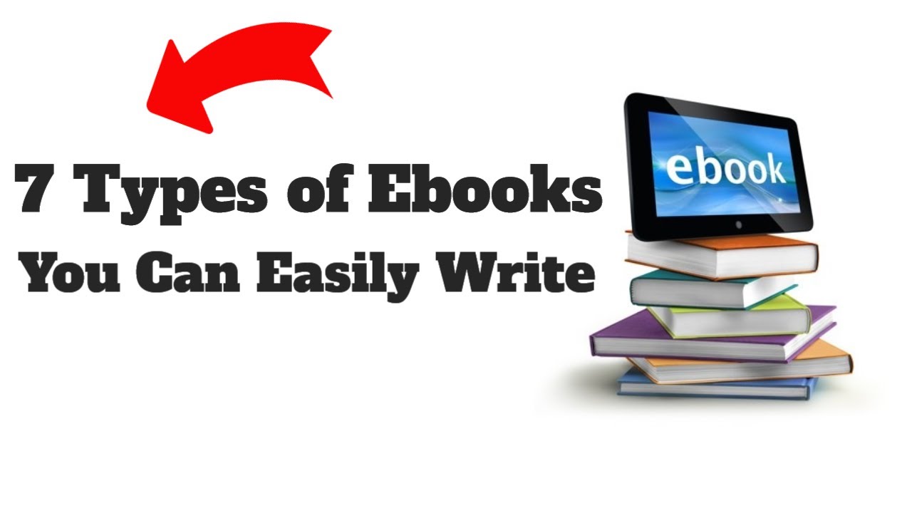7 Types of Ebooks That You Can Easily Write - YouTube