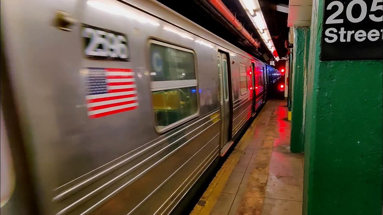 SB R179 & R68 (C) Trains departing Norwood - 205th Street Together - YouTube