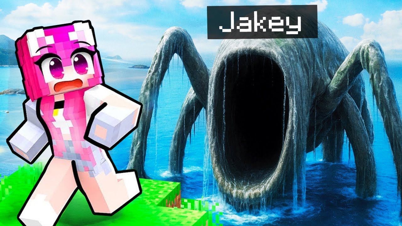 Jakey a Devenit *MANCATORUL de OCEANE* pe Minecraft... - YouTube