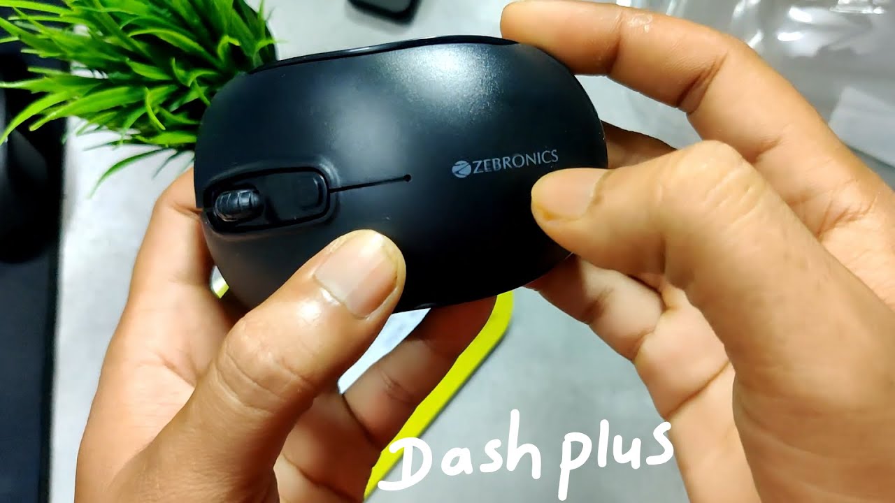 Zebronics Zeb Dash Plus 2.4GHz Wireless Mouse - YouTube