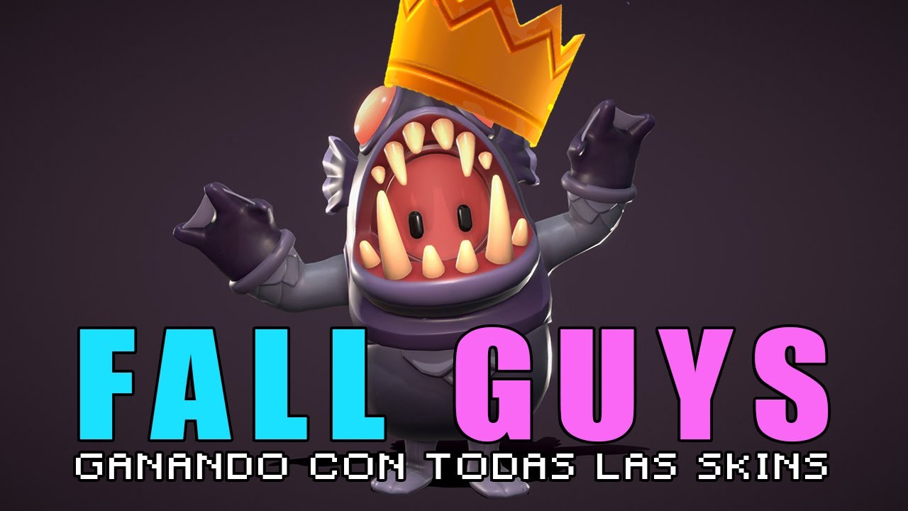GANANDO con diferentes SKINS - PEZ DIABLO | FALL GUYS - YouTube