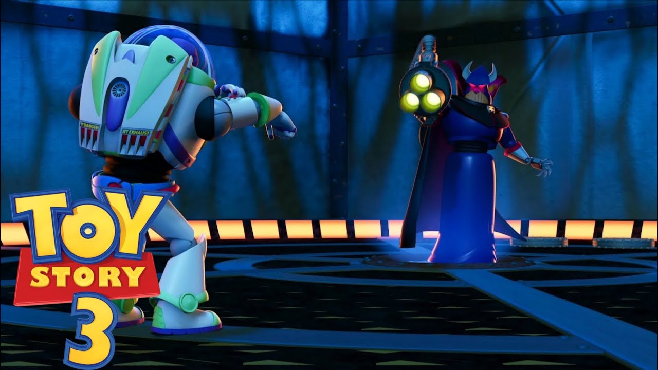 TOY STORY 3 PS2 #8 = BUZZ LIGHTYEAR VS. O IMPERADOR ZURG! - GAMEPLAY ...