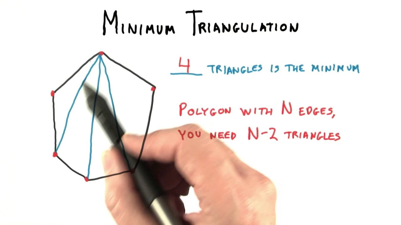 Minimum Triangulation - Interactive 3D Graphics - YouTube