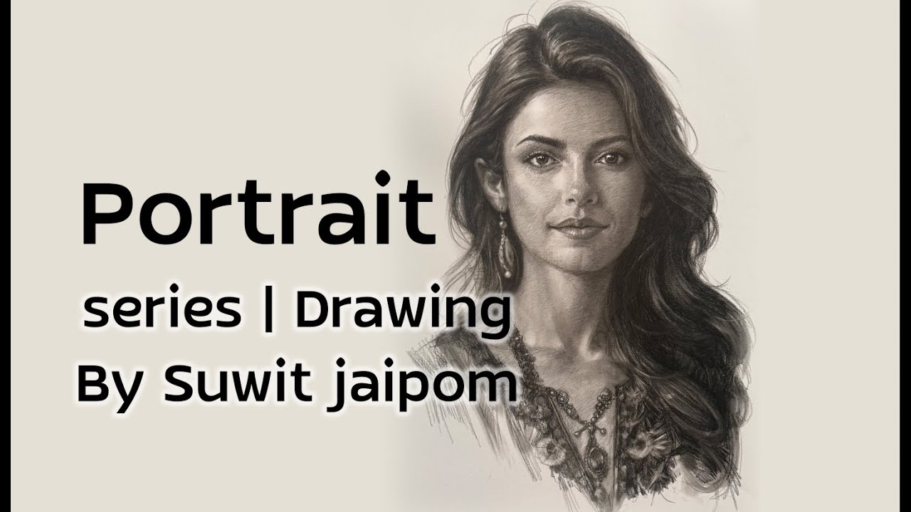 Portrait series/Drawing By Suwit jaipom - YouTube