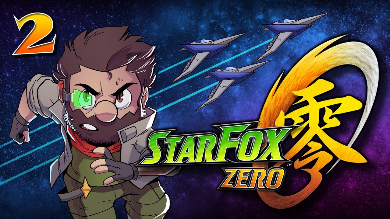 Star Fox Zero | Let's Play Ep. 2: Andrew is a Stupid Space Name ...