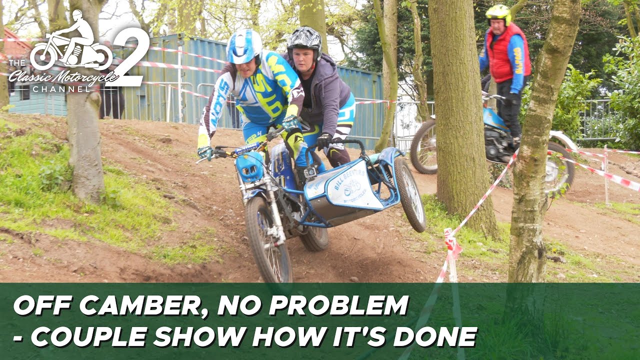 Off camber motorbike & sidecar trials - good expertise - BestMotoSport