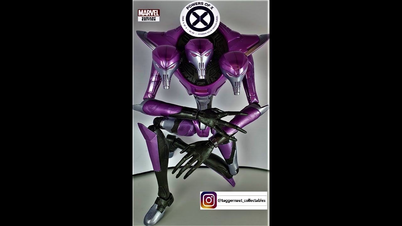 X-men Tri Sentinel (Theta Sentinel) Marvel Legends Action Figure House ...