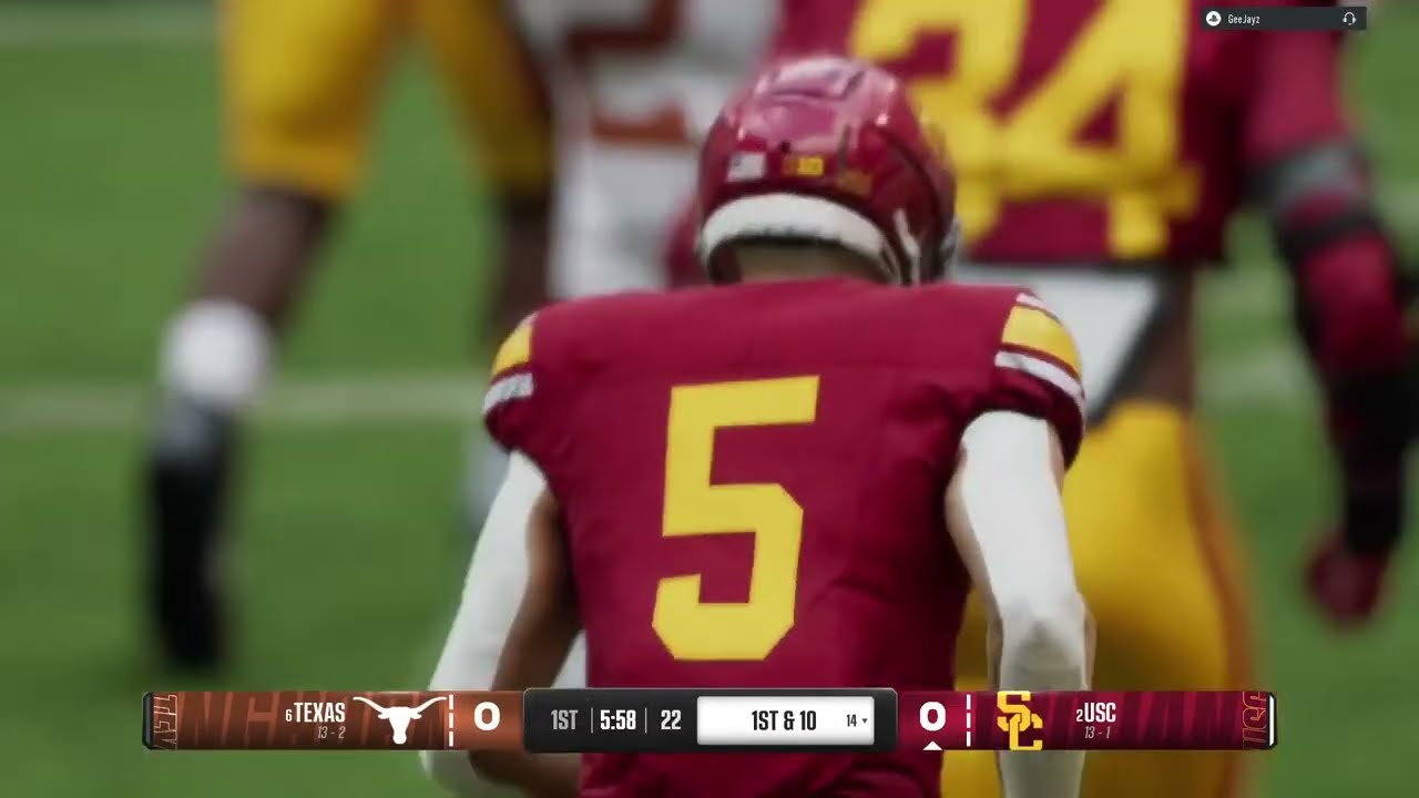 Goat league playoff wk 3 vs Texas - YouTube
