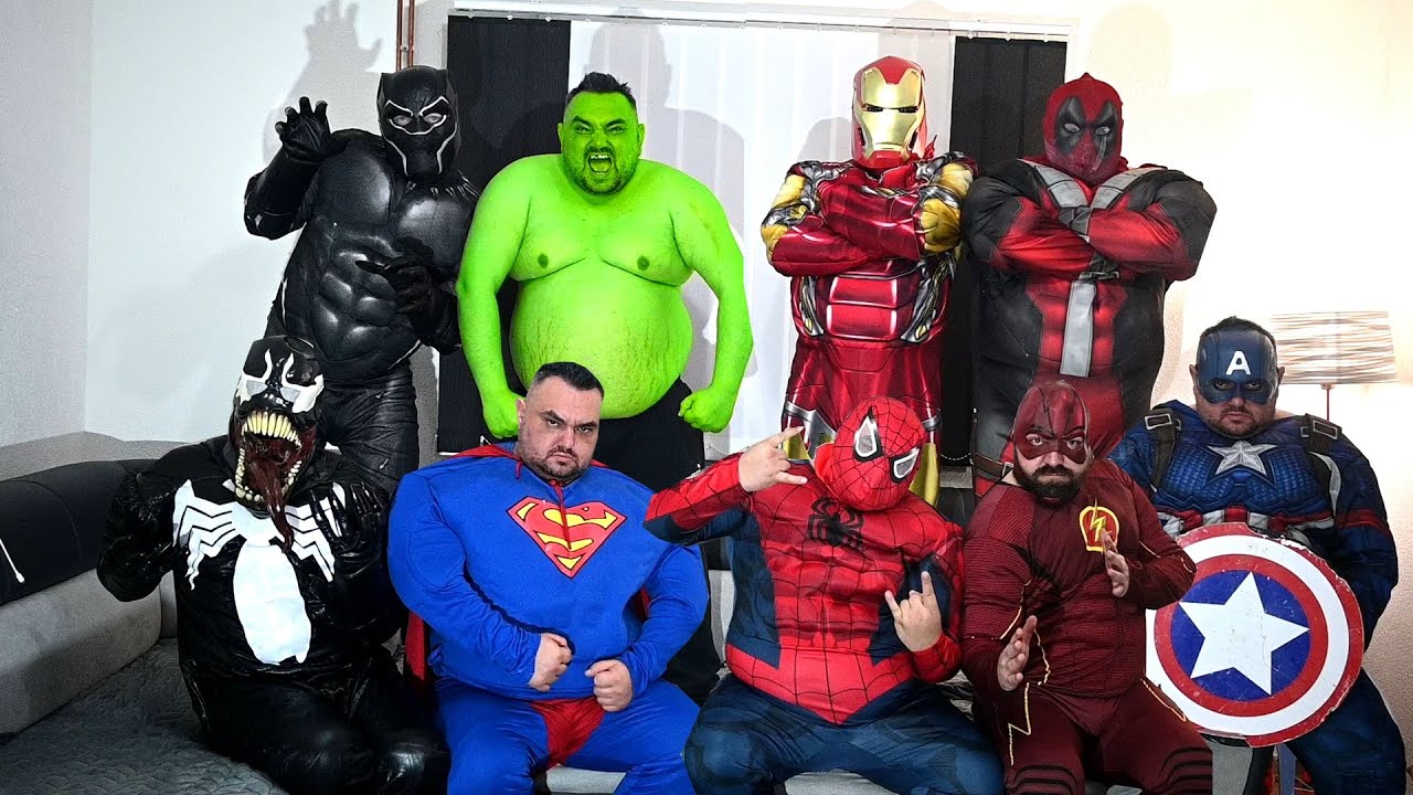 All Superheroes Morning Routine - YouTube