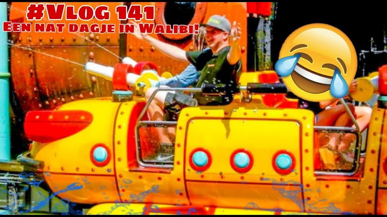 Een nat dagje in Walibi #vlog141 - YouTube