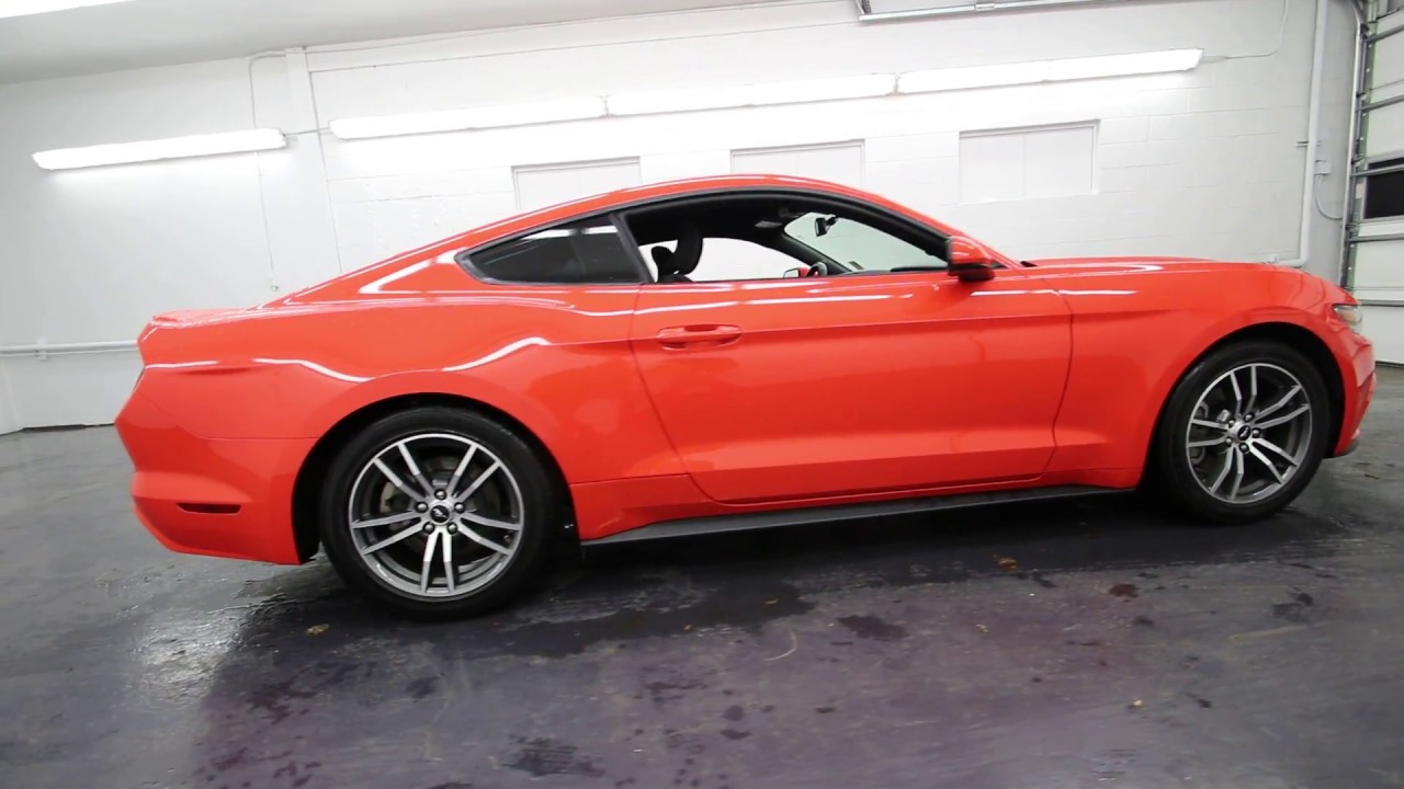 2016 Ford Mustang EcoBoost | Competition Orange | G5209605 | Seattle ...