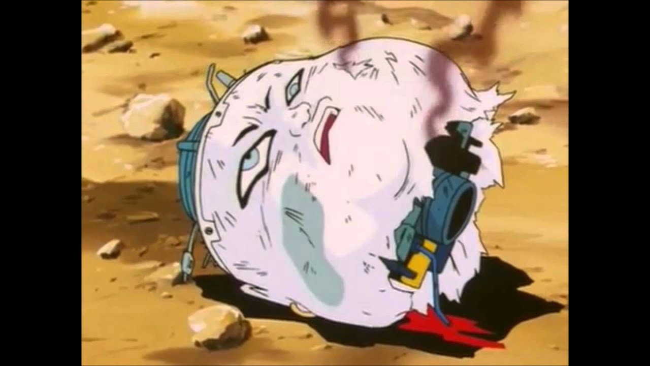 TFS DBZ Abridged Krillin Senzu Bean Running Gag - YouTube
