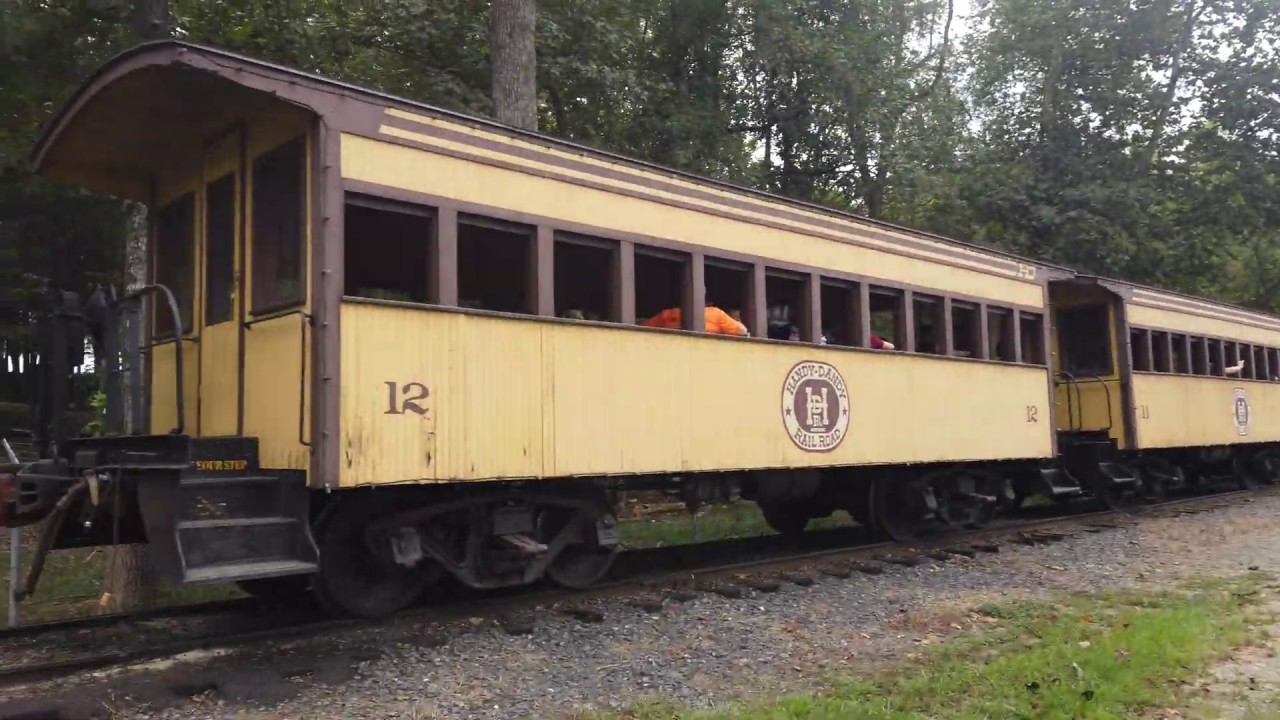 Walking Alongside Denton Farm Park's Train 9-14-19 4K 60FPS - YouTube