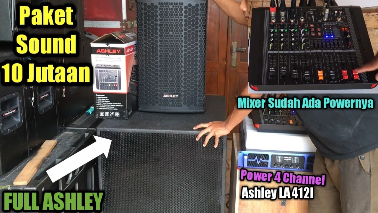 Paket Sound System 10 Juta || Siap Karaoke LIVE Musik Recording ...