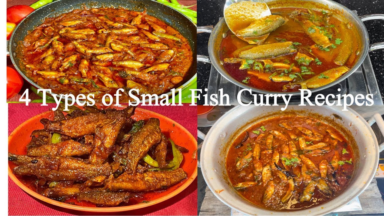 4 Types of Fish Curry Recipes | అన్నంలోకి సింపుల్గా చేసుకునే నాలుగురకాల ...